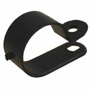 Серьга 5мм пластик черный РосДюбель 1000шт