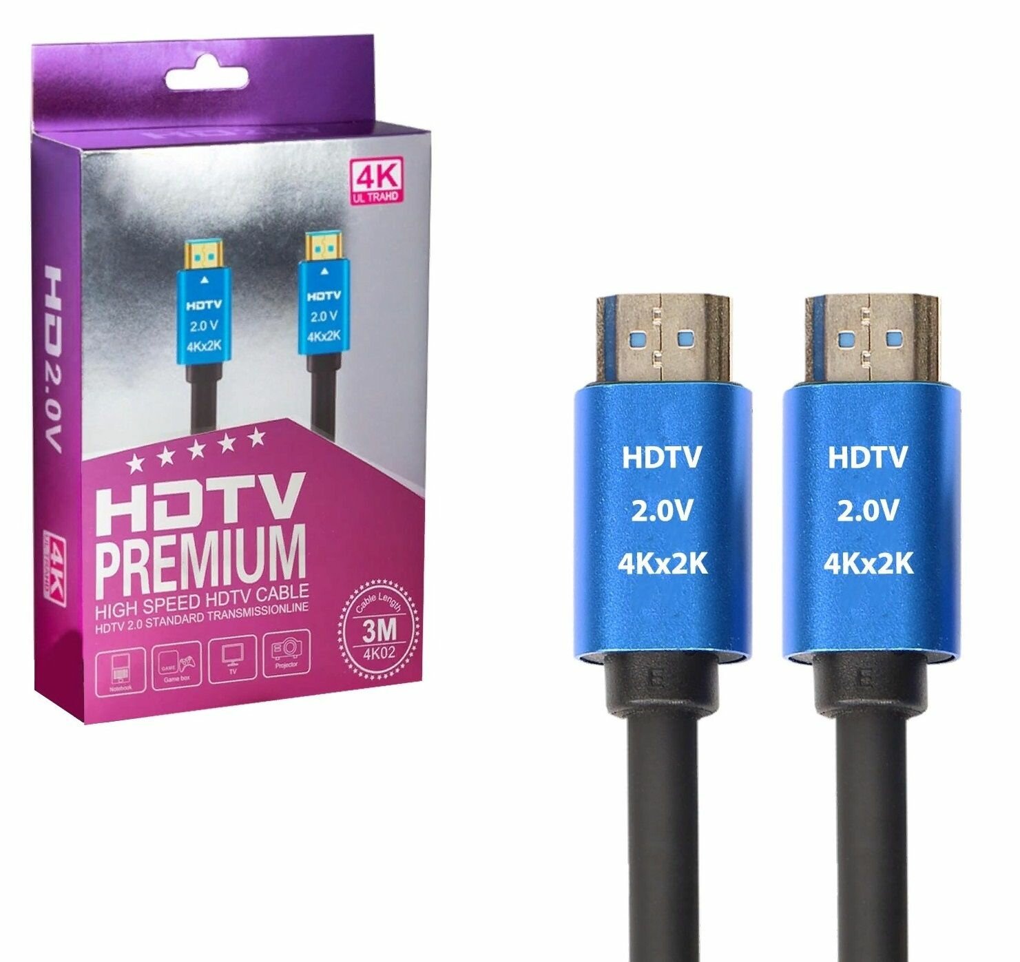Кабель HDMI 2.0b Premier 5-816 3.0 метра