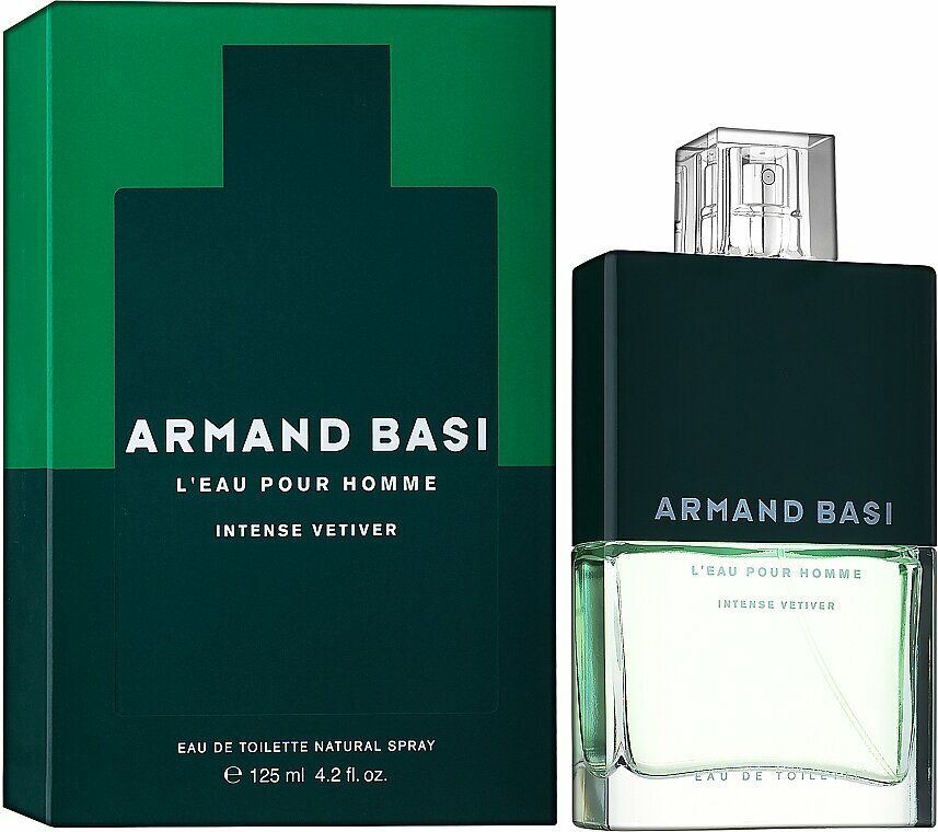 Туалетная вода Armand Basi L'Eau Pour Homme Intense Vetiver 125 мл