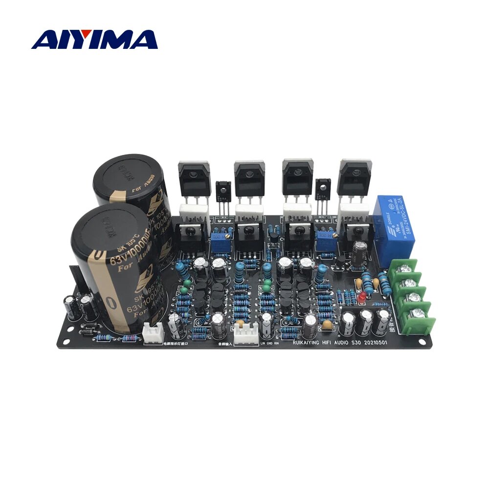 Aiyima Tubular Amplifier Board 150W+150W UPC1237