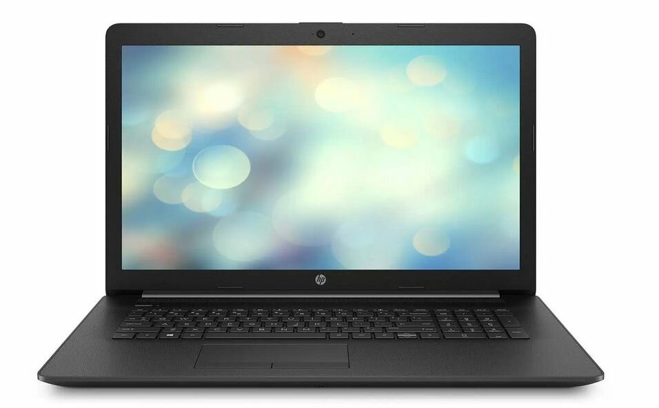 17,3" Ноутбук HP 17-BY2012UR (1V1X0EA) черный - 1600x900 HD+, TN, Intel Pentium Gold 6405U, ядра: 2 x 2,4 ГГц, 4 ГБ, SSD 256 ГБ, Intel UHD Graphics, Windows 10 Home