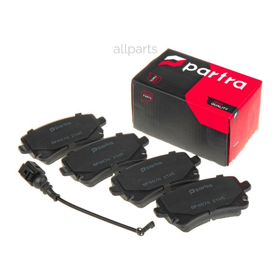 PARTRA BP6070 Колодки тормозные дисковые | прав/лев |