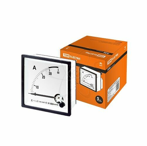 Амперметр А96П 50А-класс точности 1.5%
