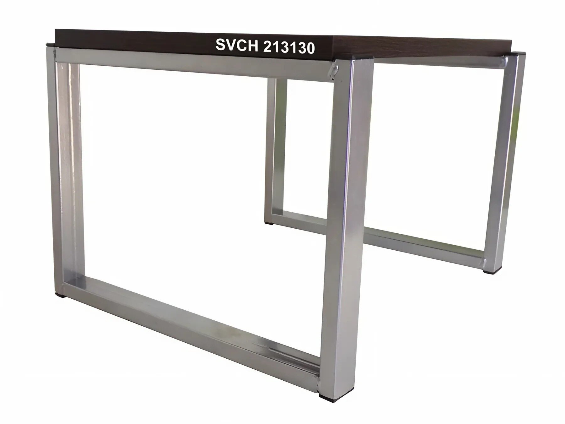 Полка для микроволновки GARROSS "SIBERIA 213130", размер 30х40 см, высота 27 см, каркас серебристый, цвет венге