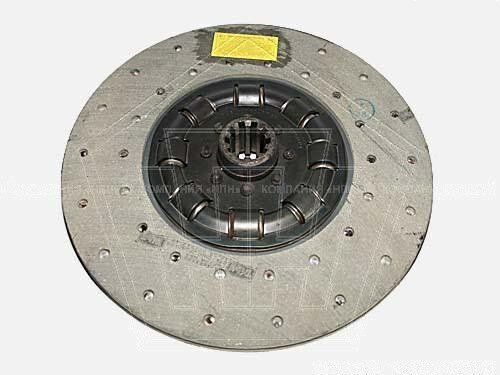 Диск сцепления ведомый камаз (асбест) машз-д тюмень (та14-1601130)
