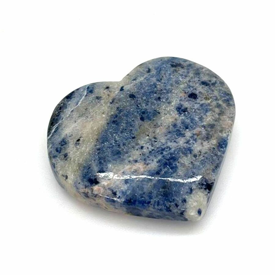 Сердце-2 из натурального камня Лазурит Scry-195