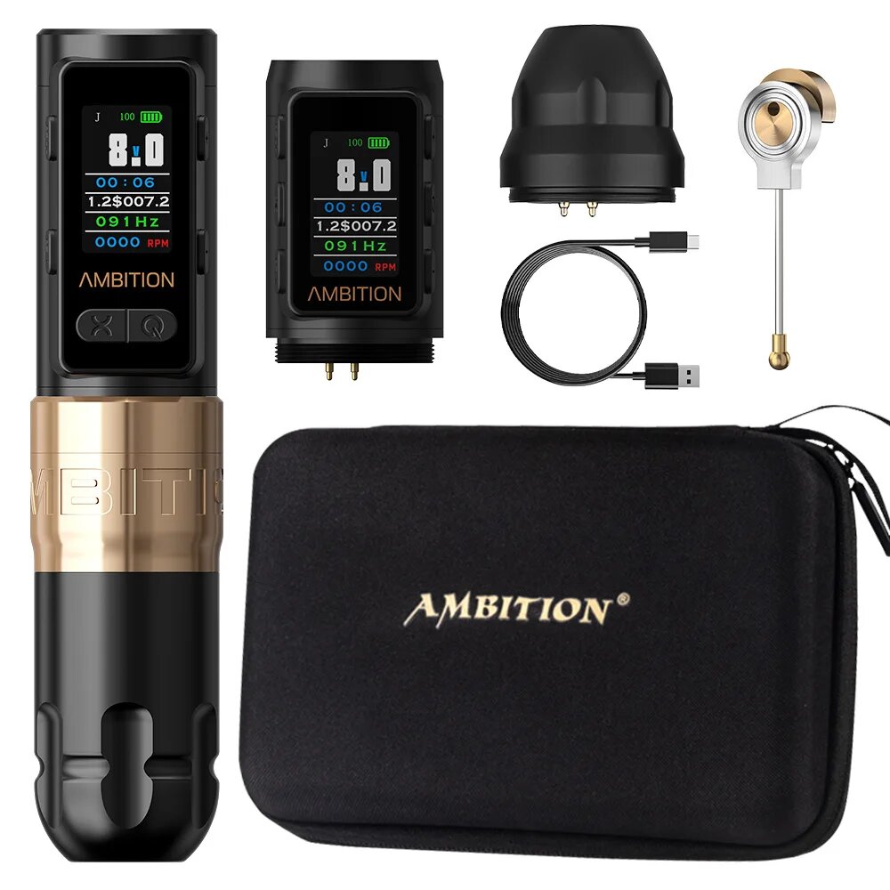 Тату-машинка Ambition Soldier Max Gold Kit
