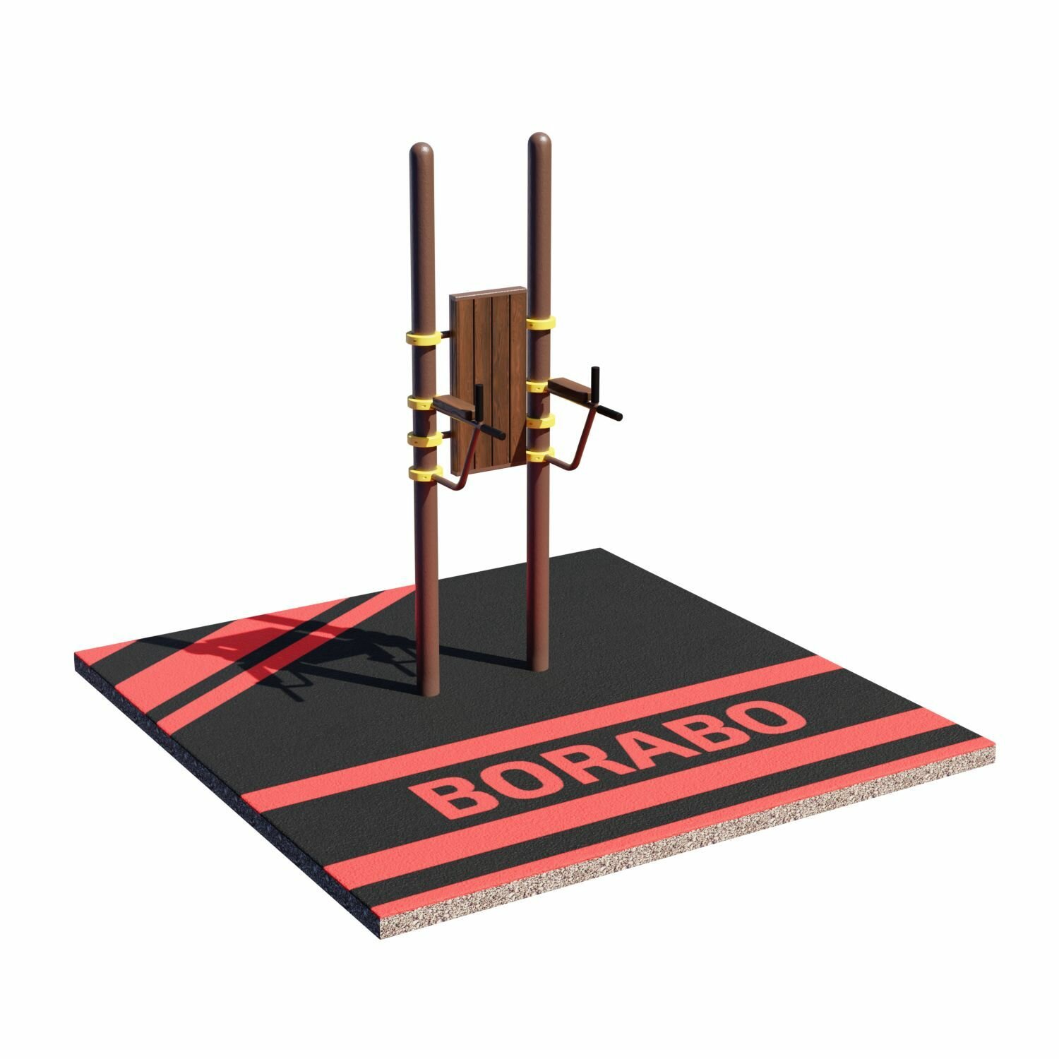 Турник брусья пресс для улицы и дачи bw-86