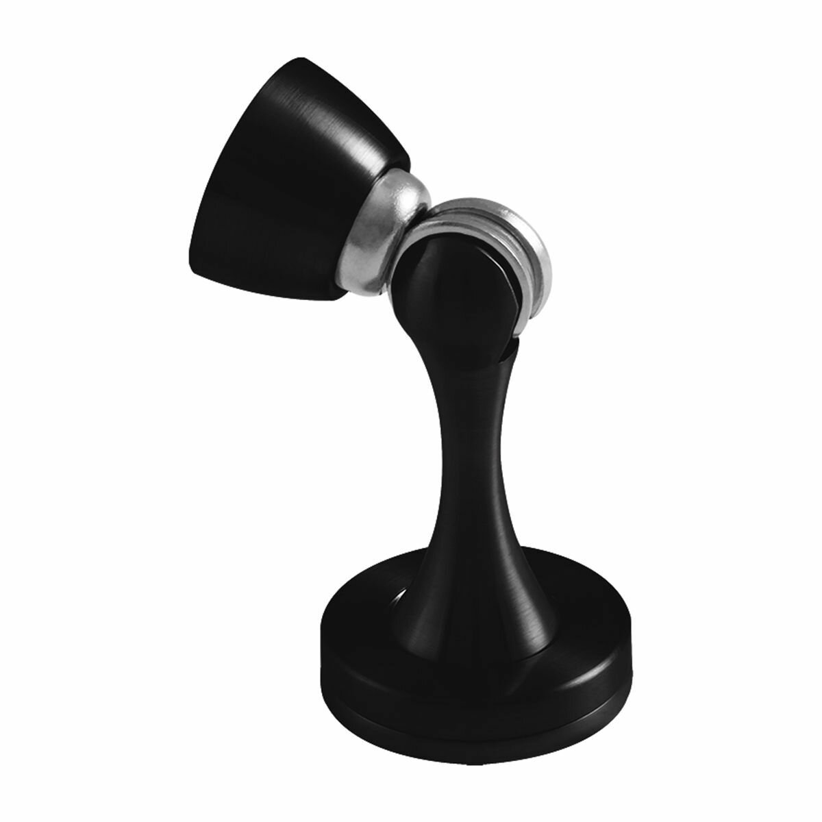 Ограничитель дверной магнитный Нора-М 809, черный