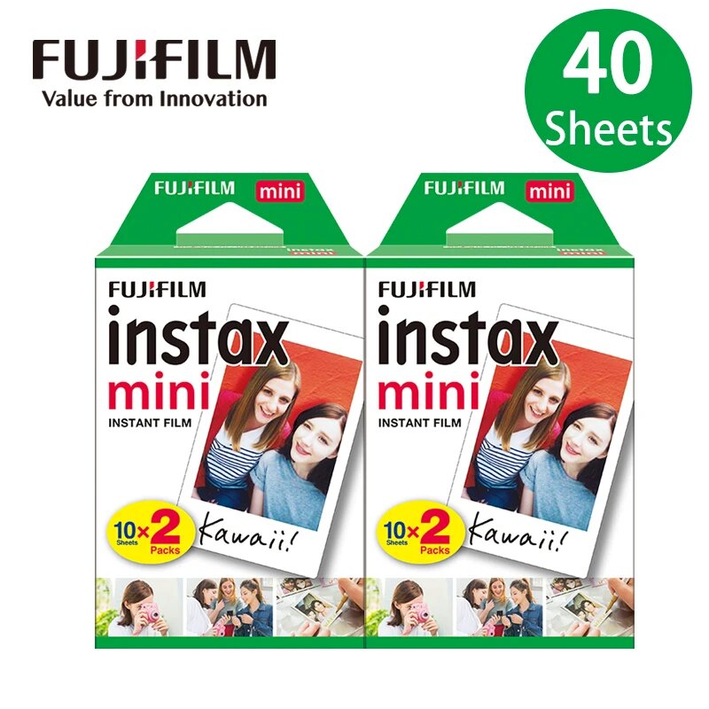 Fujifilm Instax Mini Film Instax Mini 12 Evo 40 SE Link 3 25 41 90 70 Мгновенная камера Sp-2 Link Liplay Fuji Мгновенные фотографии пленки
