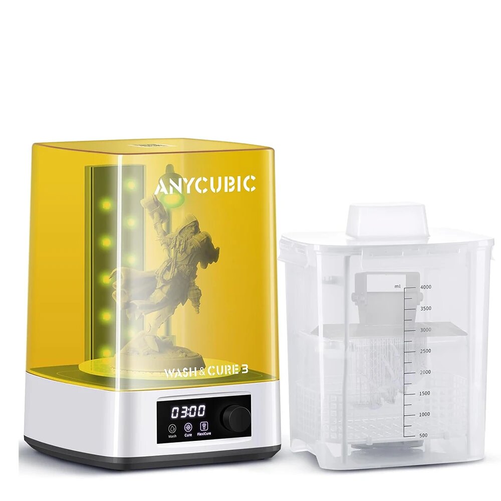 ANYCUBIC мойка и выдерживание 3 4 литра для SLA LCD DLP смол
