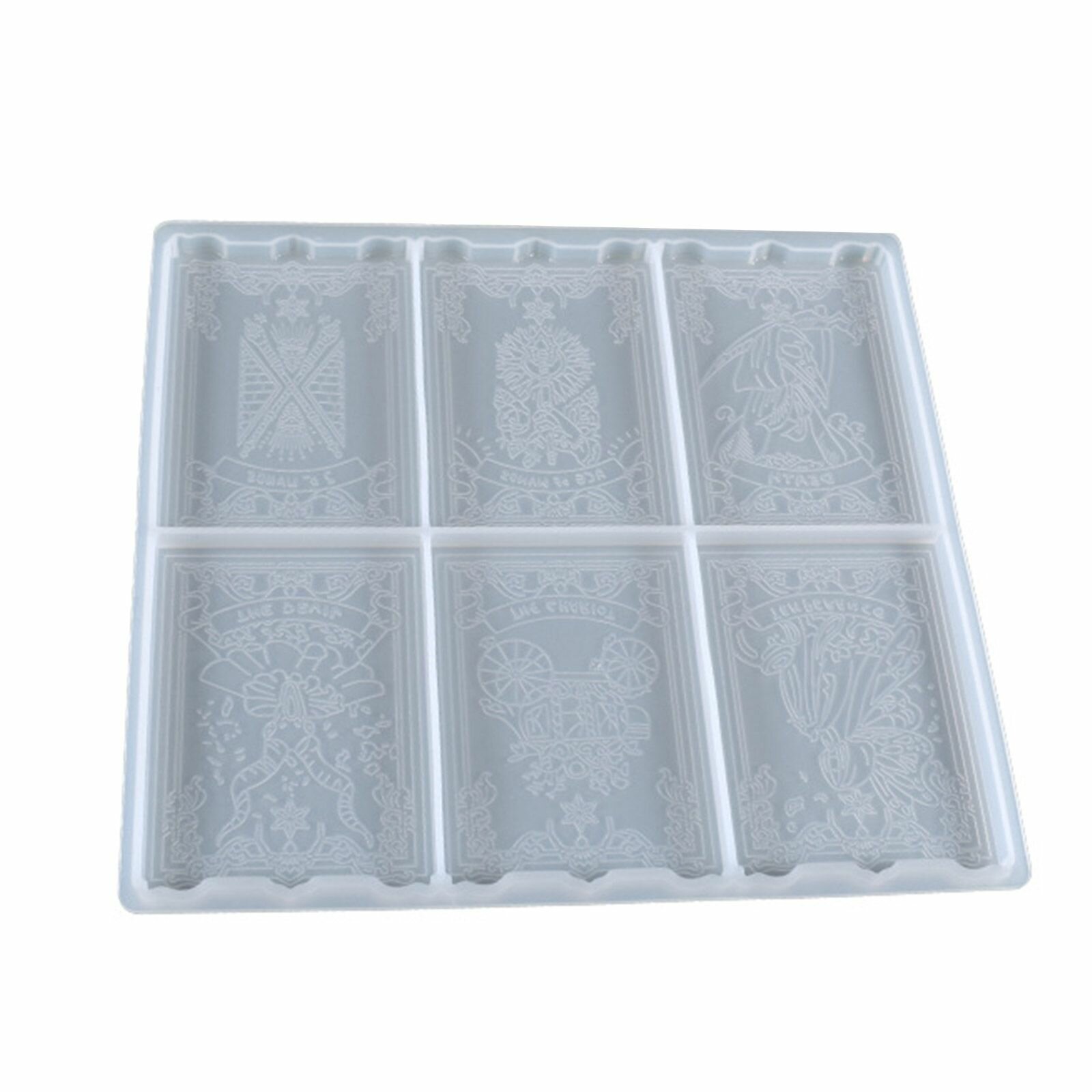 Сделай сам кристаллическую эпоксидную форму для карт Таро своими руками-1