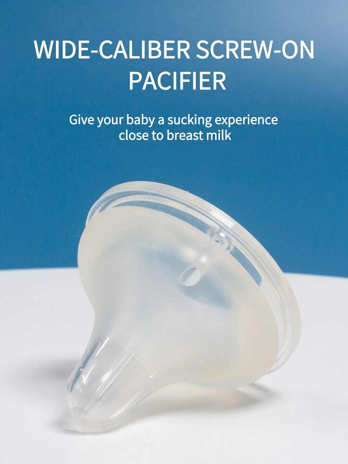 【HOT】 Широкое утолщение горла трехмерная имитация грудного молока 5 см ширококалиберная пищевая силиконовая соска детские товары бутылочка