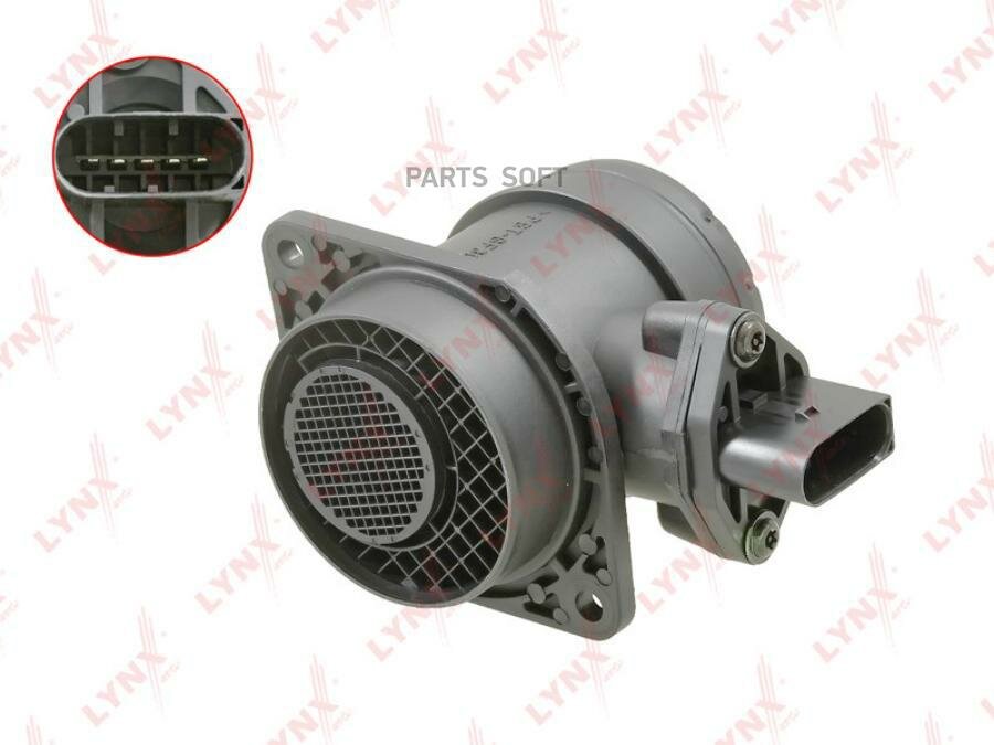 LYNXAUTO DM-1463 Датчик массового расхода воздуха AUDI A3 1.9D 96-12 / A4 1.9D 00-04 SKODA Fabia I-II 1.4D-1.9D 99-1 ()