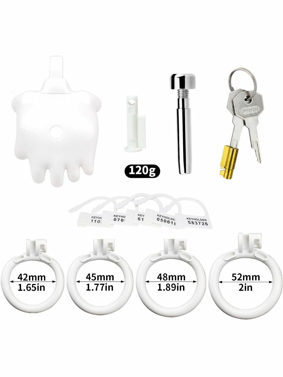 БДСМ мужской замок целомудрия клетка для пениса из смолы