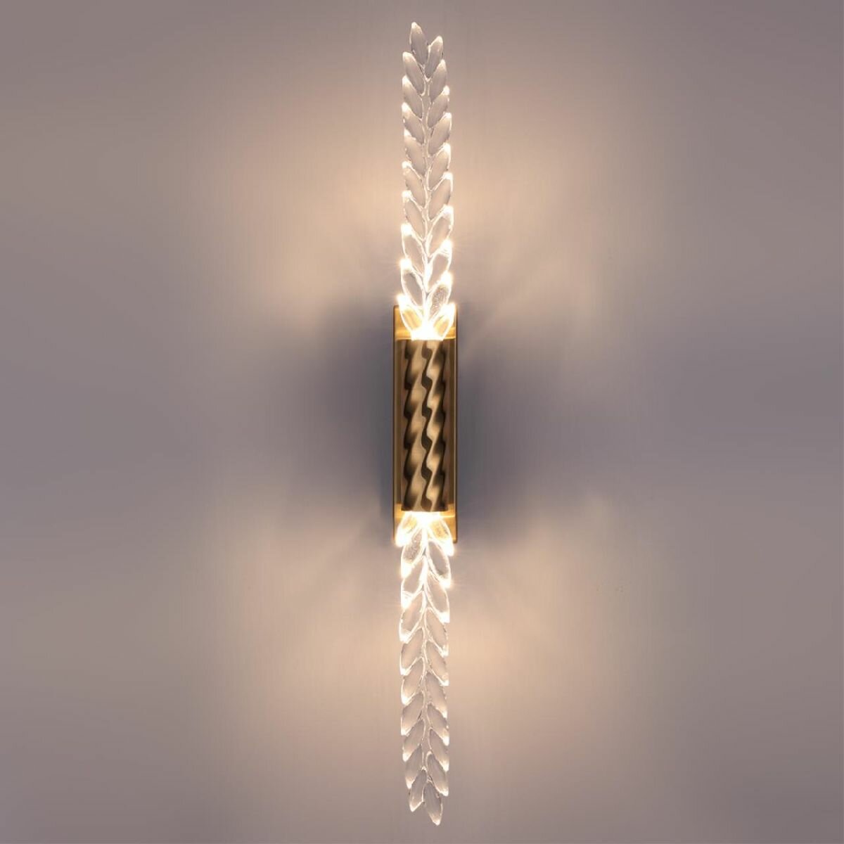 Светильник Odeon Light "L-Vision Kolos", LED, латунь, металл
