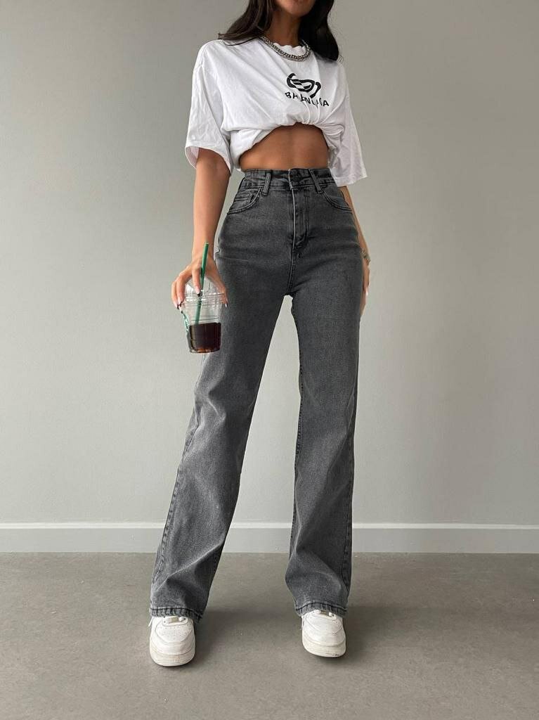 Джинсы палаццо