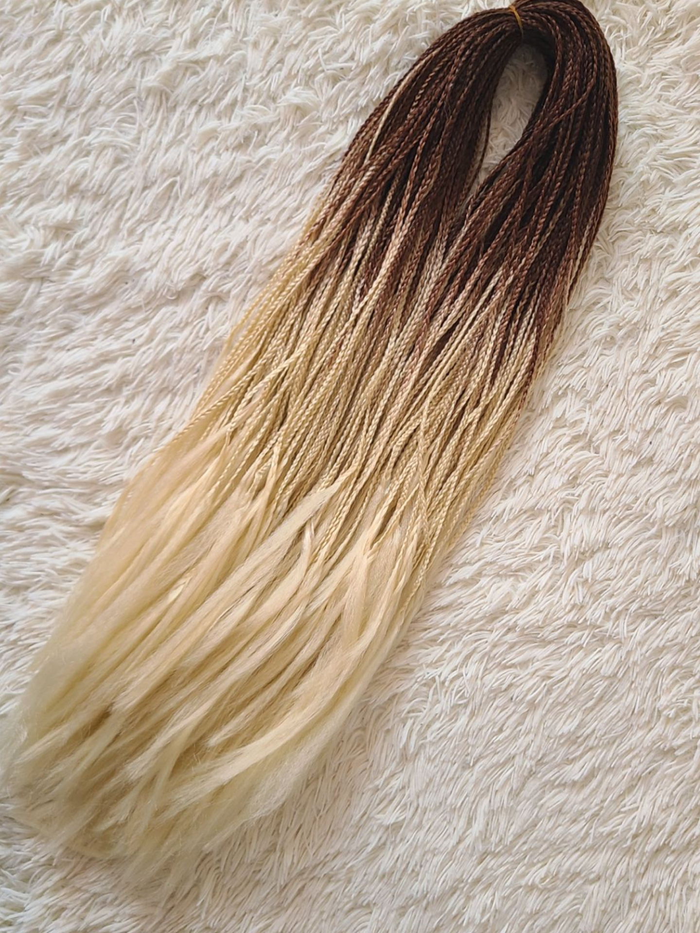 Косички, для заплетения, длина 70см, 124 шт, со свободными концами