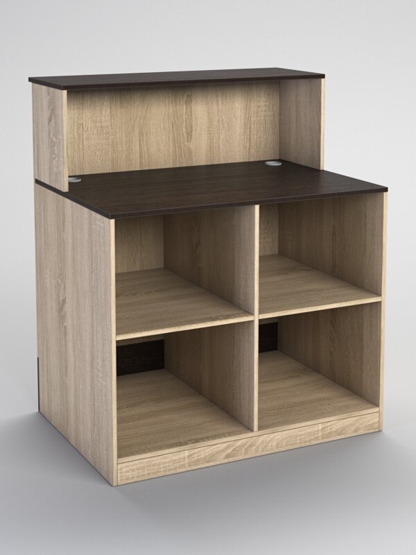 Барная стойка "стайл" №2-1А, Дуб Венге и Дуб Сонома. Производитель товара - компания Westcom.