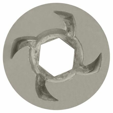 Абразивный сегмент PLATO 150 мм №1200 "звезда", крепление "Улитка" (магнезит), ABRASIVI ADRIA (Абразиви Адриа)