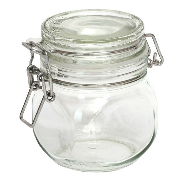 Банка 0,35л стекло с фиксатором