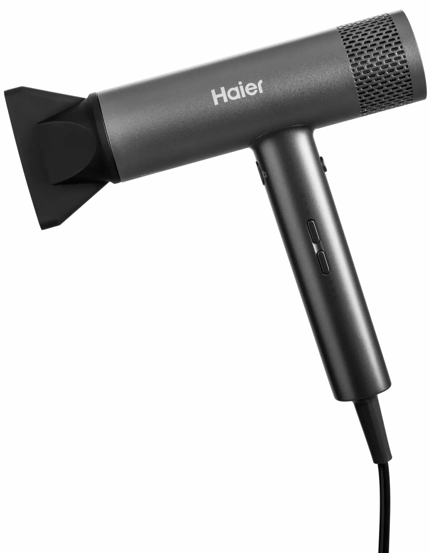 Фен Haier HHD-601, мощность 1800 Вт, 3 температурных режима, черный — фото 1
