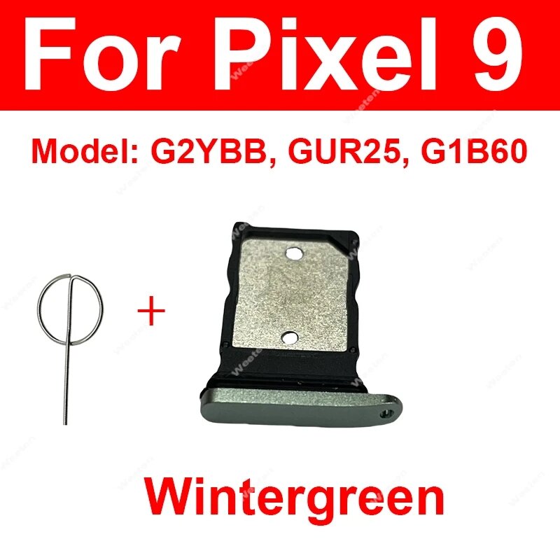 Лоток для SIM-карты для Google Pixel 9 Pixel 9 Pro 9pro, держатель лотка для SIM-карты, адаптер, запасные части