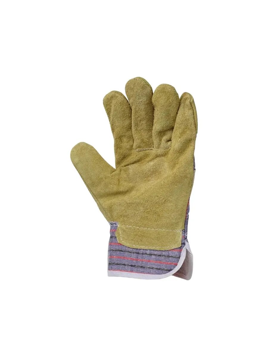 Многофункциональные спилковые перчатки для работы