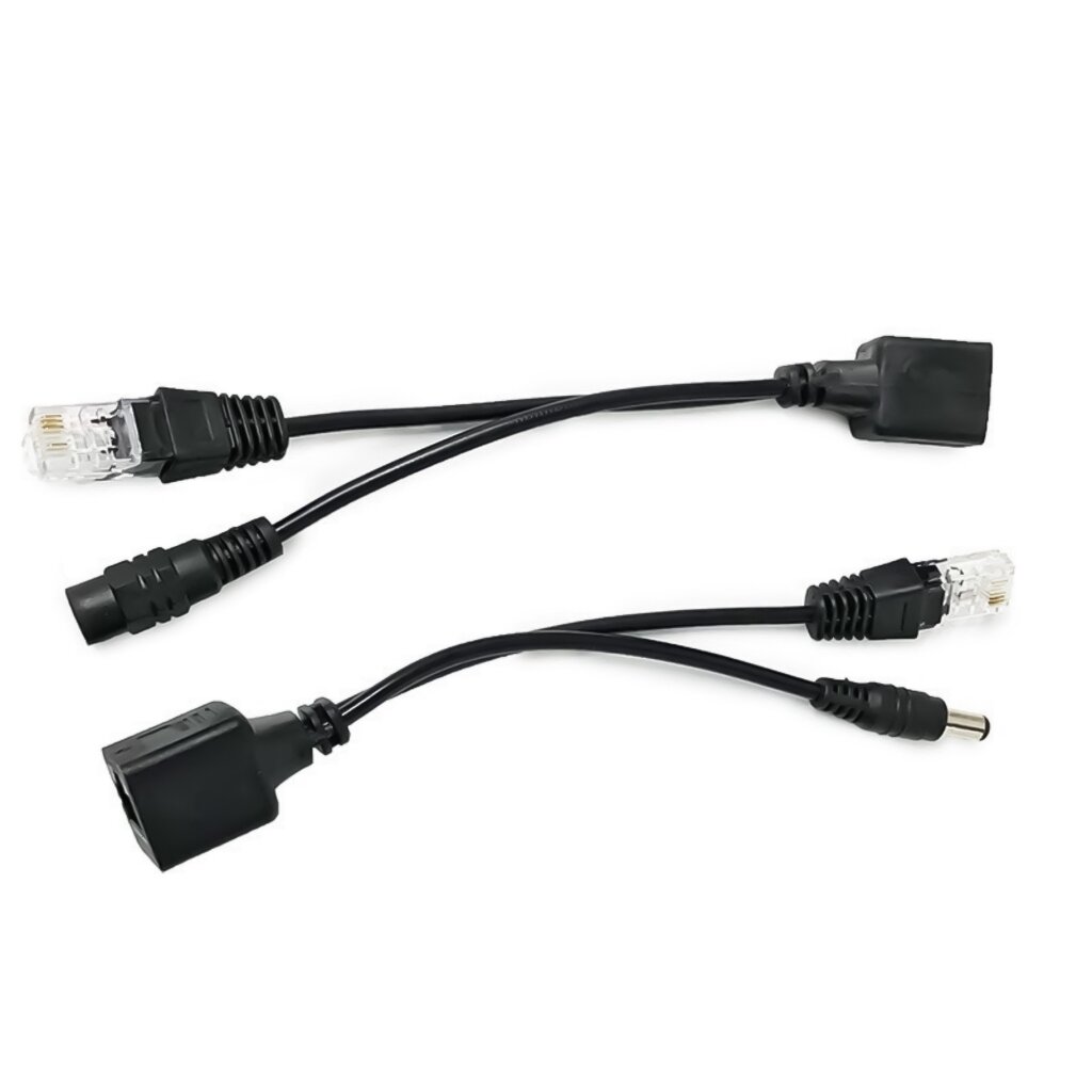 Разветвитель POE сетевой камеры 12V POE synthesizer-черный