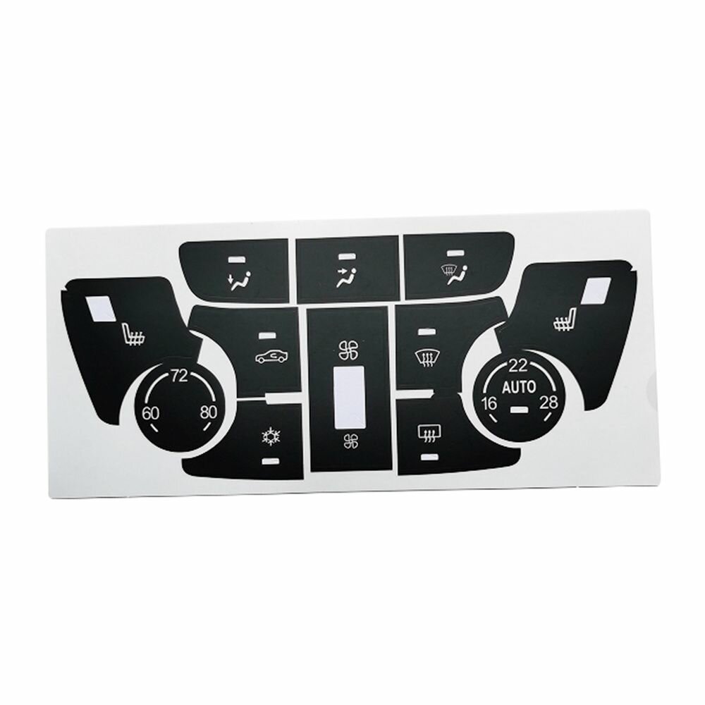 Ремонт наклеек кнопок управления климатом hvac для buick verano encore 2013,2014,2015 годов