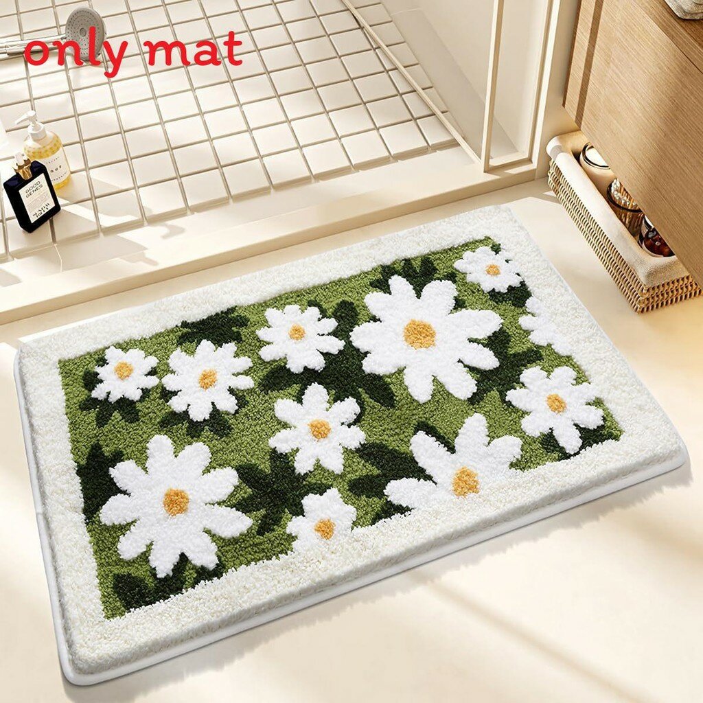 Ковровое покрытие мягкая цветочная ткань впитывающая для пола для домашнего использования 9 размер