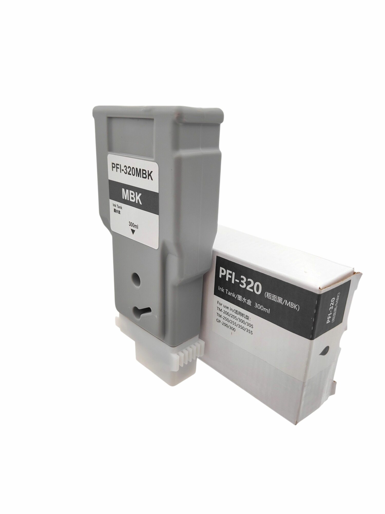 Совместимый картридж DCTec для Canon TM-200 Matte Black (матовый чёрный) 300 мл