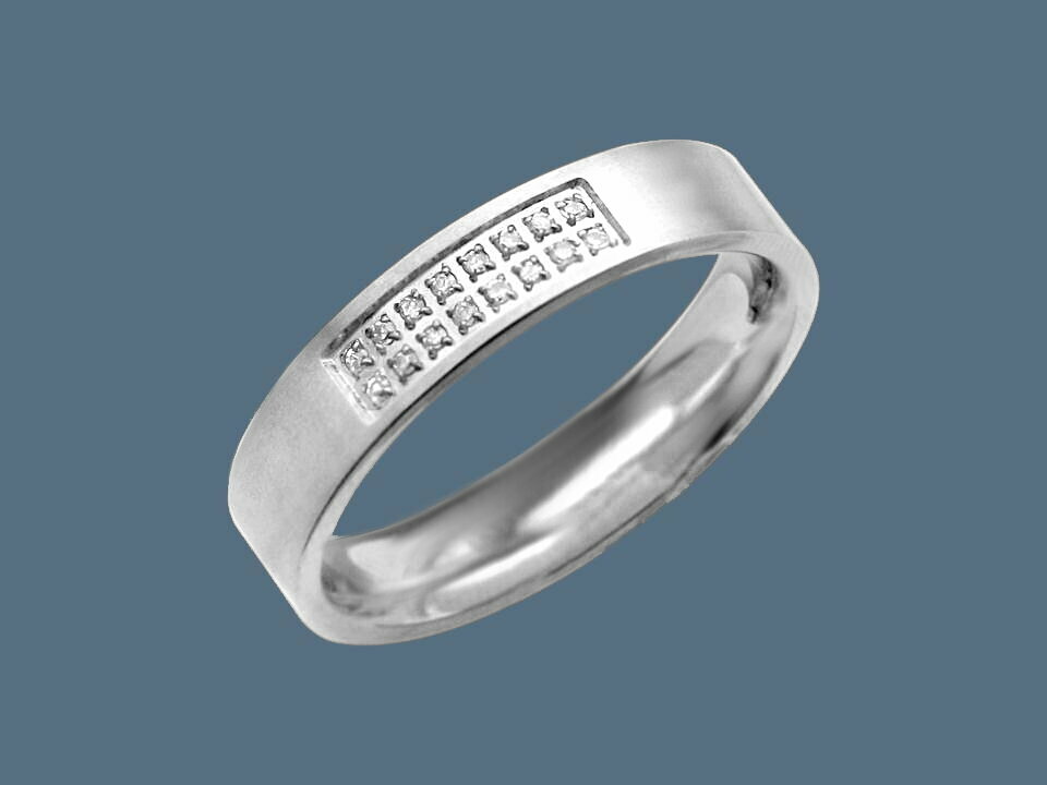 Кольцо, фианит