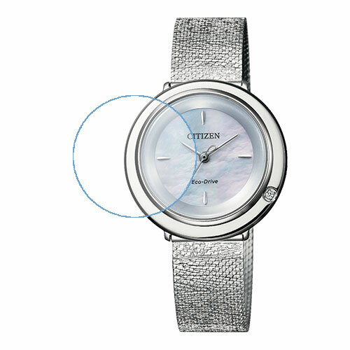 Скрин Мобайл защитный экран для часов Citizen EM0640-82D из нано стекло 9H