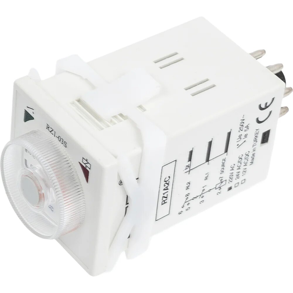 Реле, Emas, времени Emas 0,3-3 сек 220В AC-DC RZ1A2C03S-5, Дополнительные, характеристики