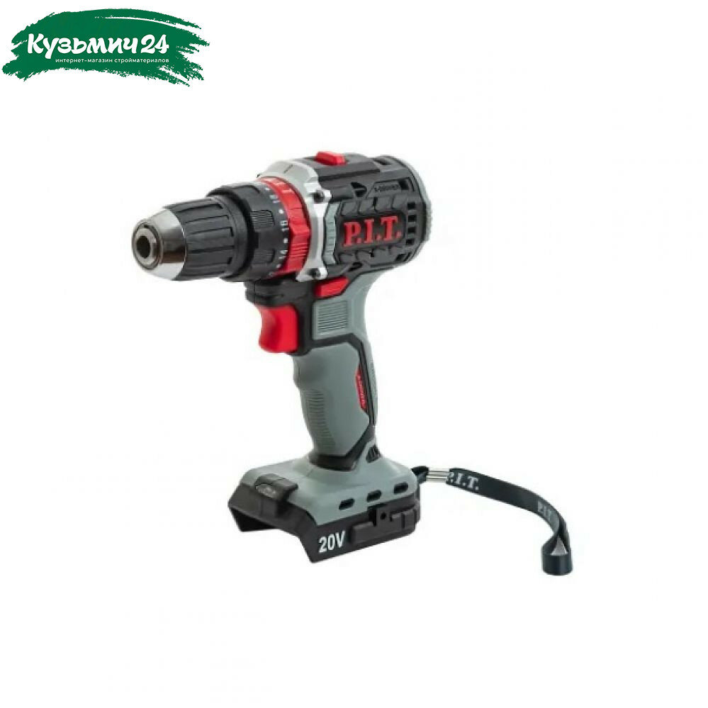 Аккумуляторный шуруповерт ударный P.I.T. PSB20H-10C SOLO 20в 40Нм 10мм без акк. и з. у.