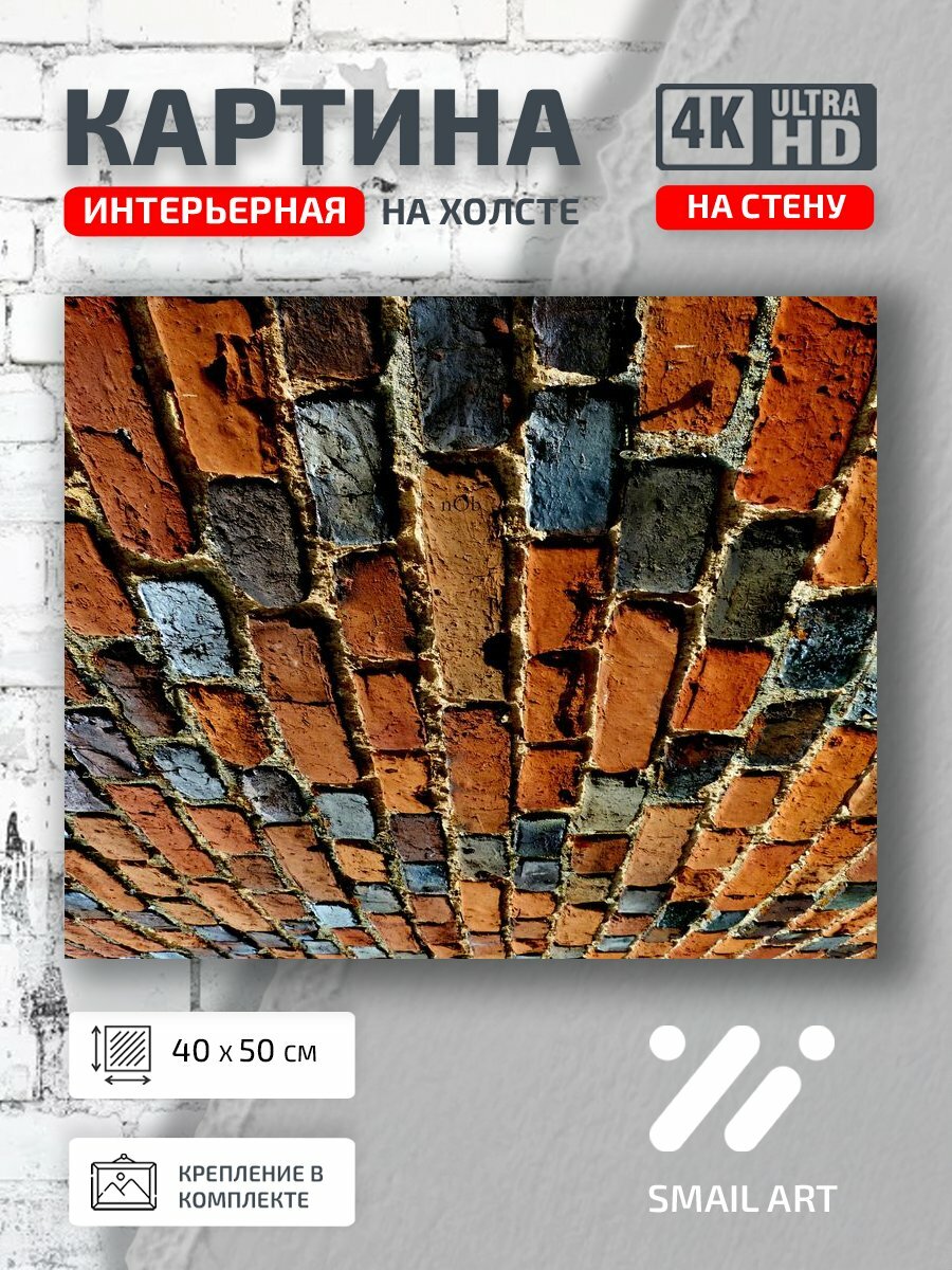 Картина на холсте интерьерная 40 на 50 на стену Наклон Mood для студии атмосфера интерьер