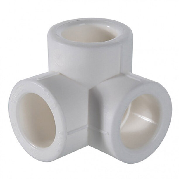 Тройник для труб VALTEC PP-R d25 мм двухплоскостной
