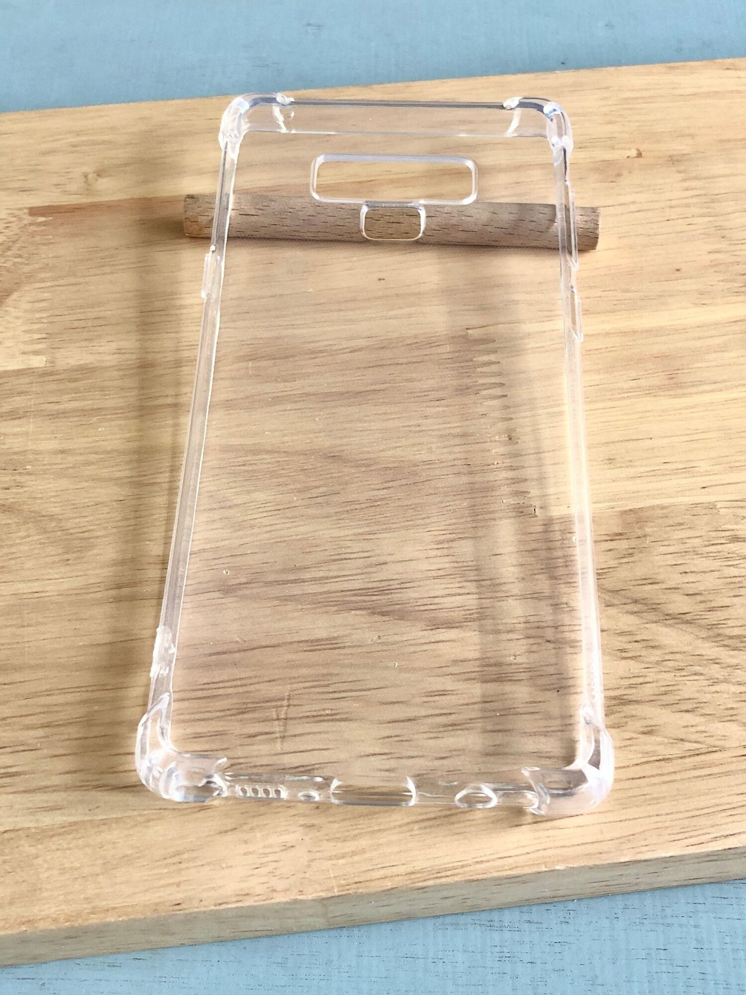 Чехол для Samsung Note 9 / Самсунг Ноут 9 (N960F), Premium НЕ желтеет, , плотный с усиленными уголками, защита камеры