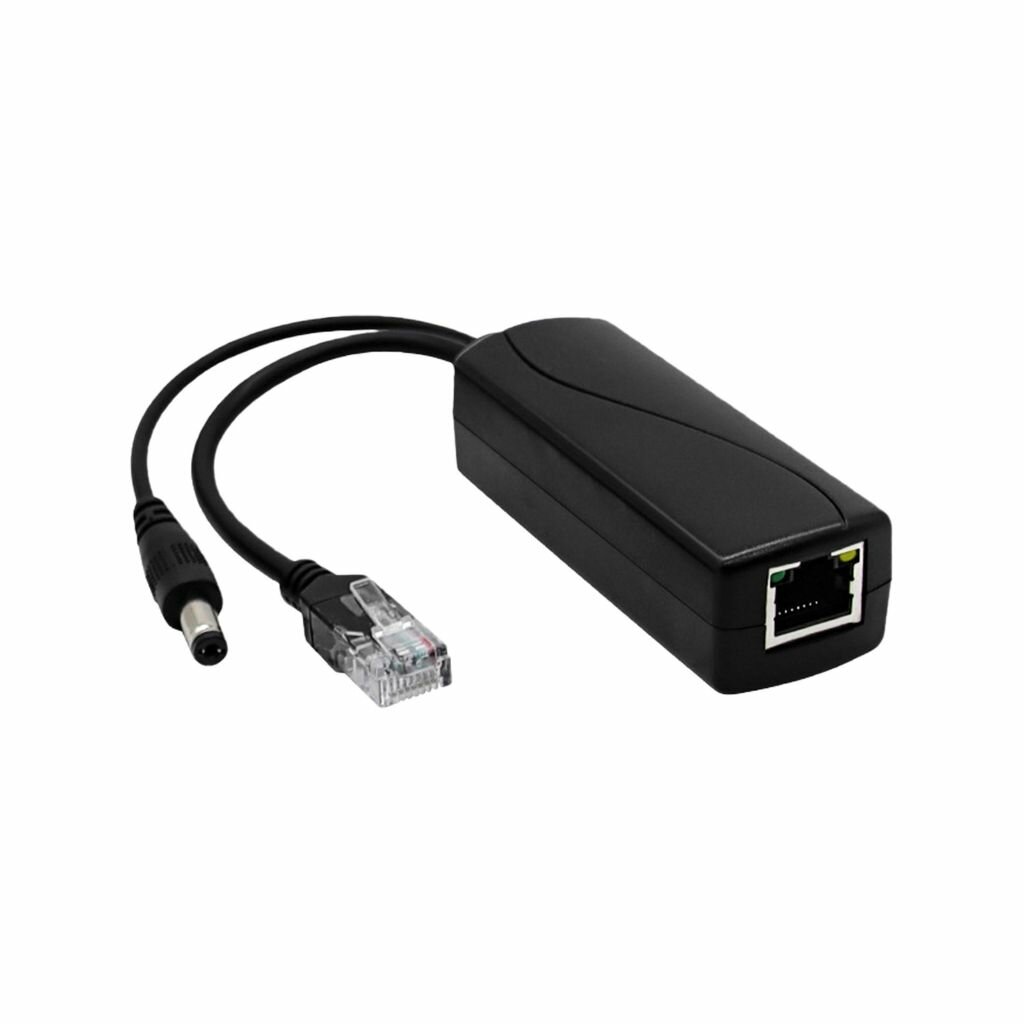 Стандартный модуль питания сетевого кабеля камеры POE splitter 48V-12V