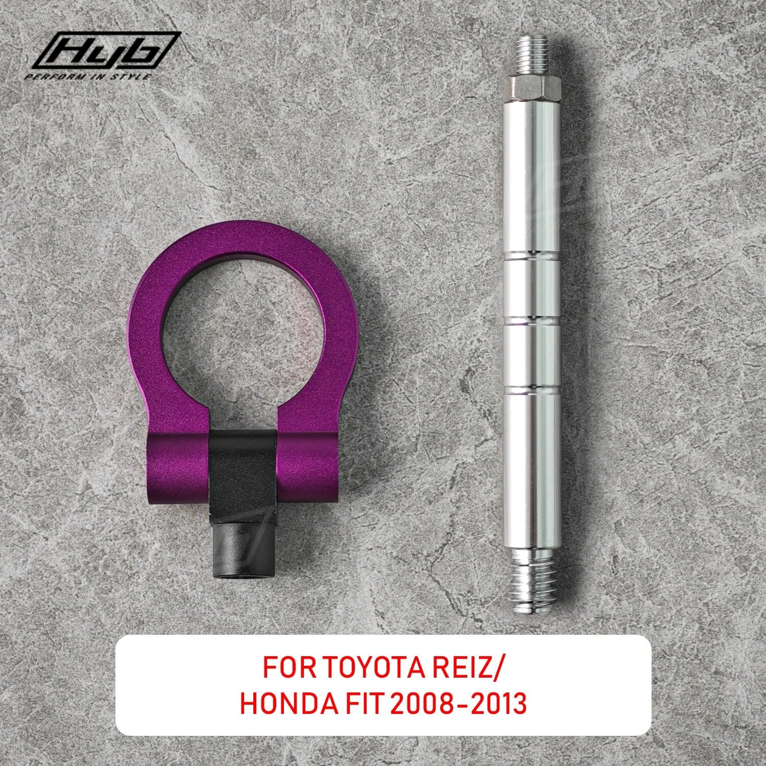 Небесно-голубой гоночный буксировочный крюк JDM, передний и задний автомобильный крюк для прицепа, автомобильный тяговый крюк для TOYOTA REIZ/для HONDA JAZZ FIT 2008-2013 серебристый