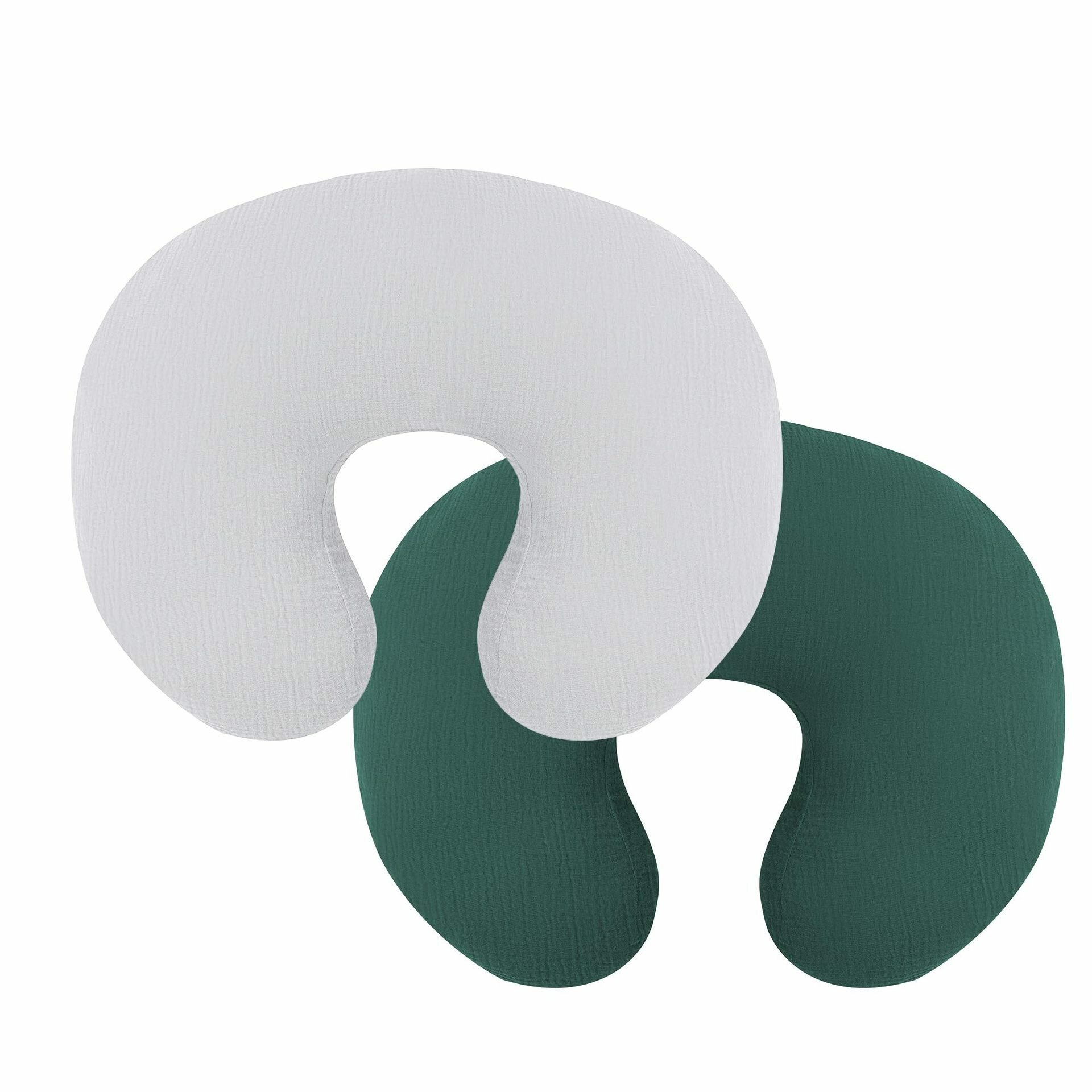 Большая подушка для кормления грудью, подушка для беременных из хлопковой марли, съемная подушка для грудного вскармливания.