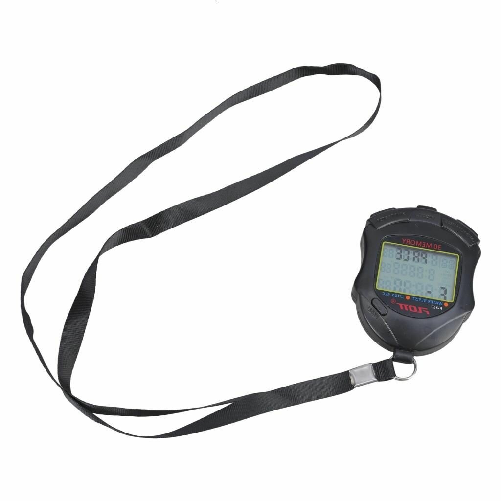 Цифровой секундомер с таймером обратного отсчета, - F330