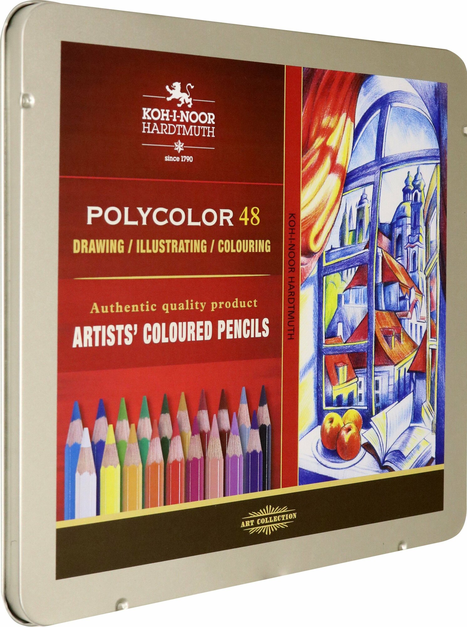 Карандаши цветные художественные Polycolor, 48 цветов