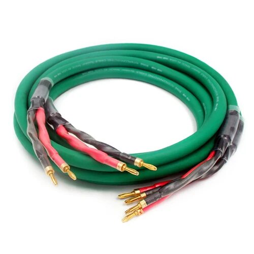 Mcintosh би-проводной динамический кабель Speakon зелёный Banana Plug, 2,5 м