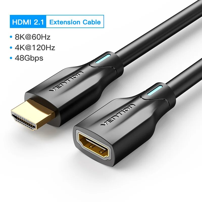Vention HDMI 2.1 кабель-удлинитель 8K 2 м