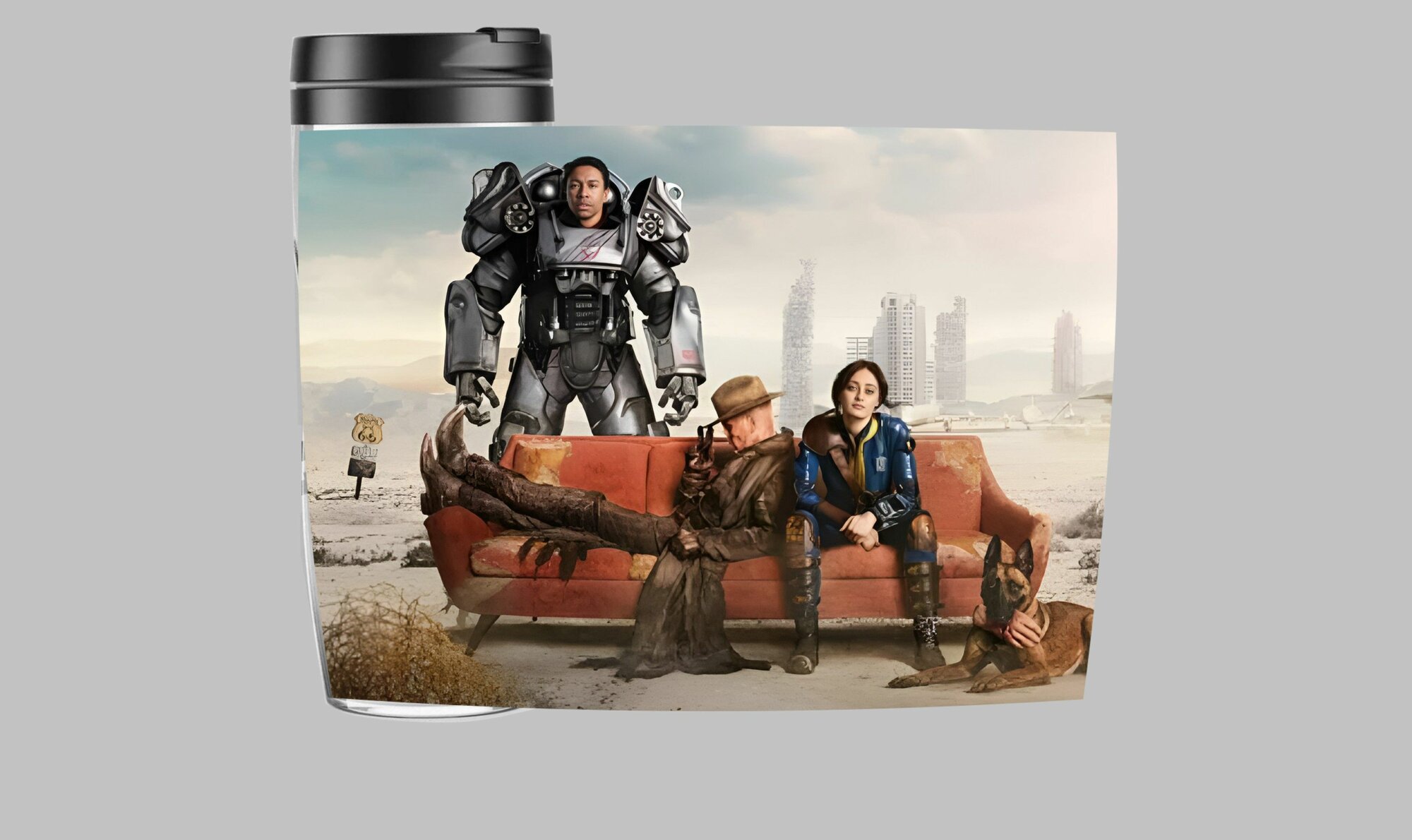 Термостакан с принтом "Fallout", Фоллаут