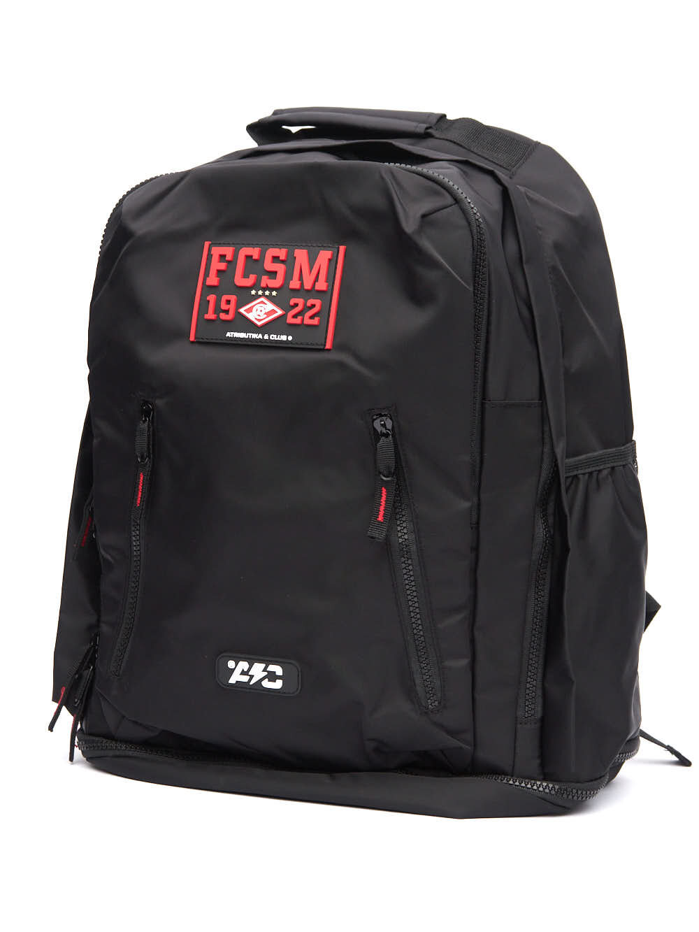Рюкзак мужской ФК Спартак черный Атрибутика и клуб; рюкзак школьный; спортивный