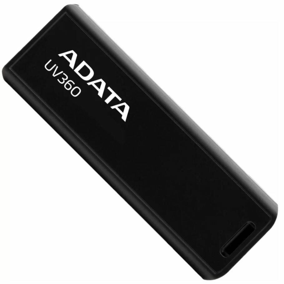 Память USB Flash 32 ГБ ADATA UV360 (AUV360-32G-RBK) - выдвижной, пластик, USB 3.2, чтение - 100 Мб/с