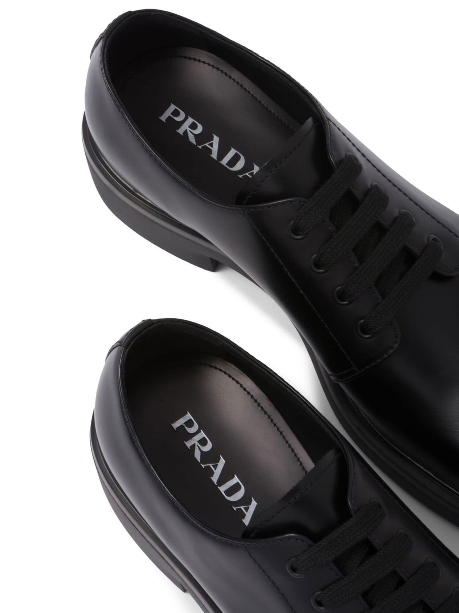 Туфли Prada, размер 11 UK, black/black — фото 1